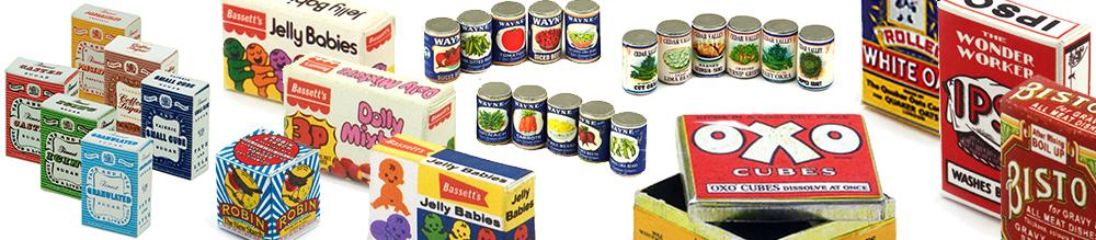 Old Cans 1940s | Dolls House Miniature | Mytinyworld