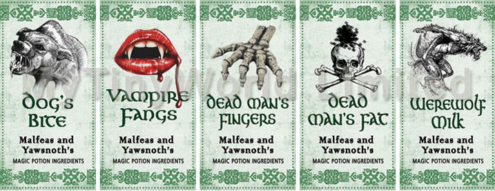 Miniature Magic Label Previews