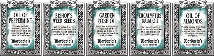 Miniature Magic Label Previews