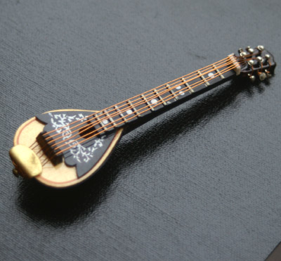 Dolls House Music Room - [EOL]Dolls House Miniature Mandolin | Product ...